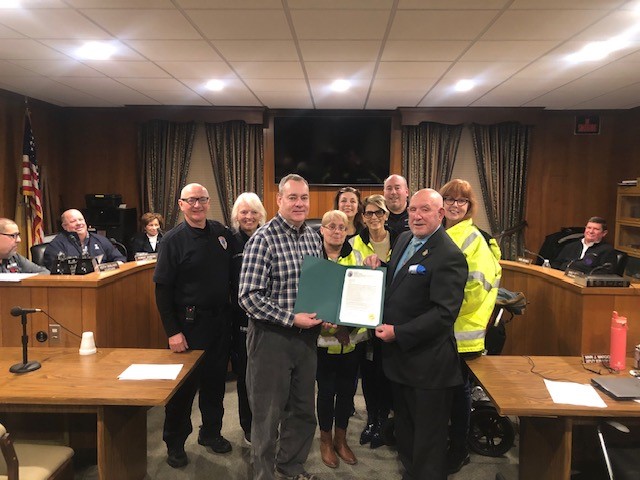 Proclamation Thanking John Lazzari for His Service 2023 | Midland Park NJ